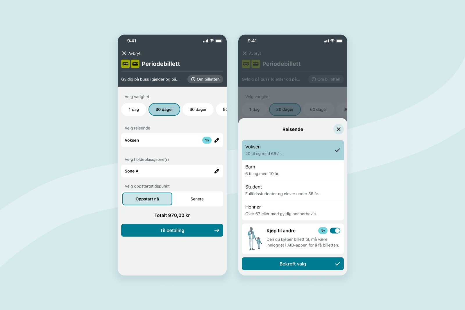 Nå kan du kjøpe billett til andre i AtB-appen - AtB