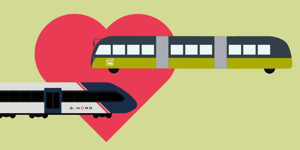 One ticket for both bus and train - AtB